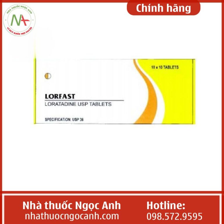 Thuốc Lorfast là thuốc gì, có tác dụng gì, giá bao nhiêu, mua ở đâu