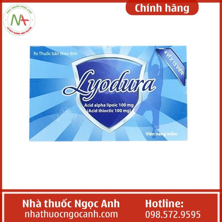 Thuốc Lyodura: Công dụng, liều dùng, lưu ý tác dụng phụ, giá bán