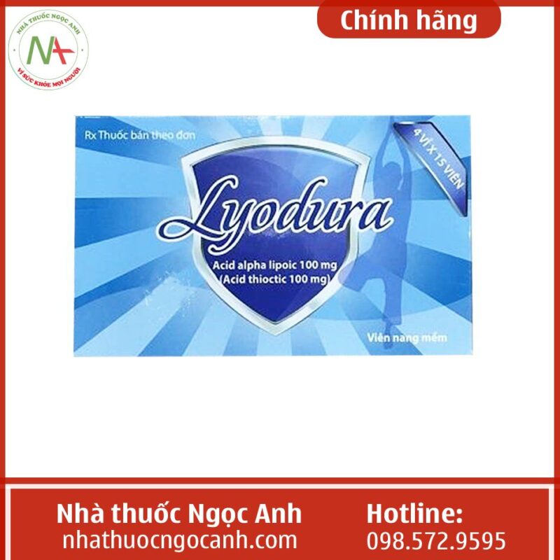 Thuốc Lyodura: Công dụng, liều dùng, lưu ý tác dụng phụ, giá bán