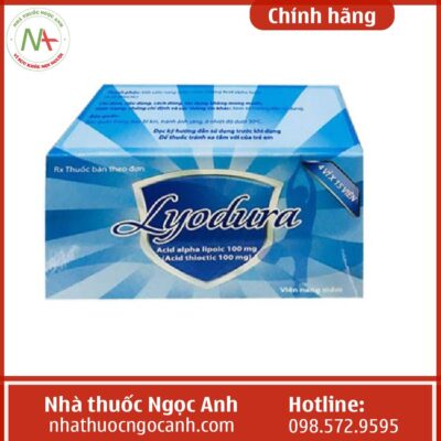 Thuốc Lyodura: Công dụng, liều dùng, lưu ý tác dụng phụ, giá bán