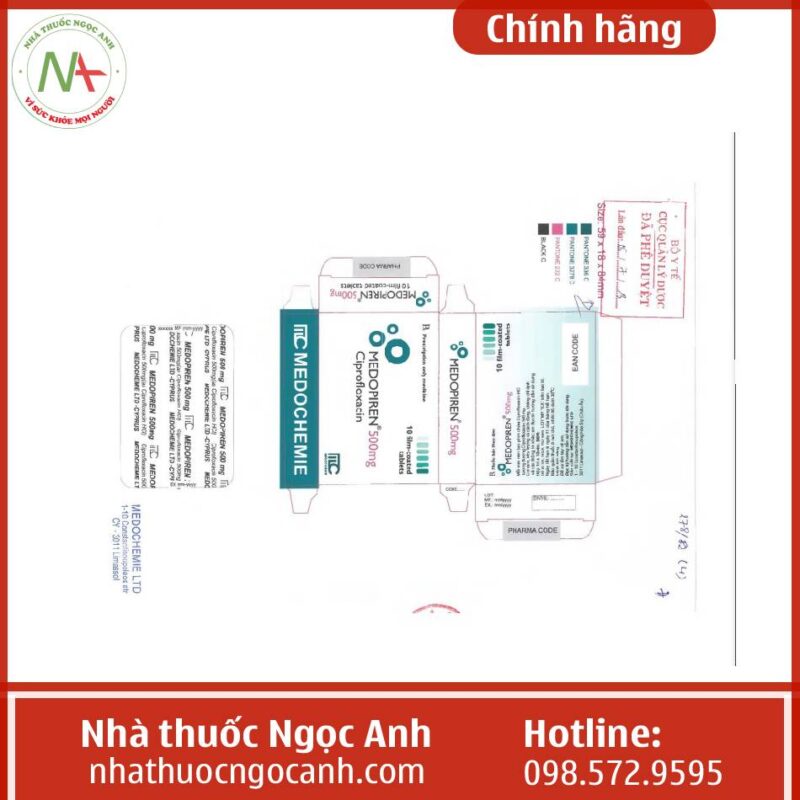 Thuốc Medopiren 500mg là thuốc gì? Giá bao nhiêu? Mua ở đâu?