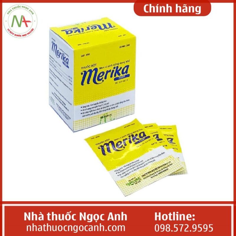 Thuốc Merika Fort là thuốc gì, có tác dụng gì, mua ở đâu, giá bao nhiêu