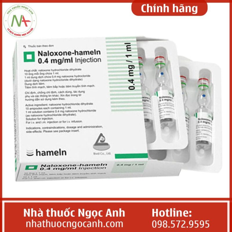 Naloxone là thuốc gì, thuộc nhóm thuốc gì, cơ chế tác dụng?