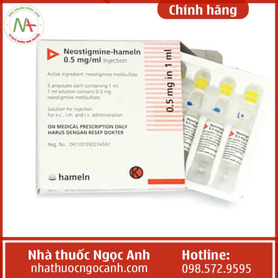 Thuốc Neostigmine-hameln 0,5mg/ml injection giá bao nhiêu?