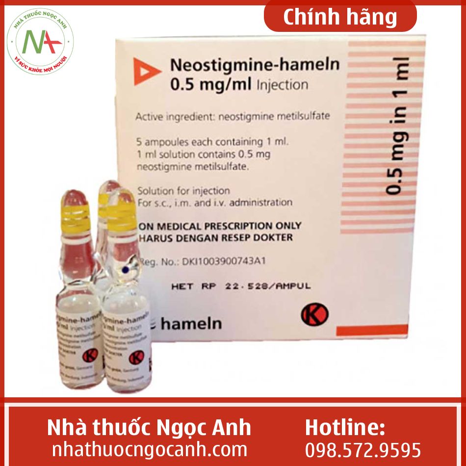 Thuốc Neostigmine-hameln 0,5mg/ml injection giá bao nhiêu?