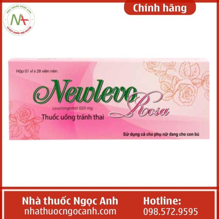 Thuốc tránh thai Newlevo Rosa có tốt không, giá bao nhiêu, mua ở đâu