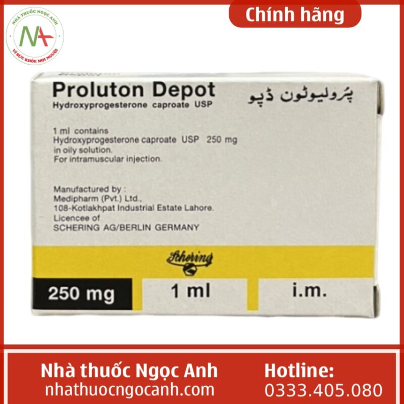 Thuốc Proluton Depot 250mg là thuốc gì, giá bao nhiêu, mua ở đâu