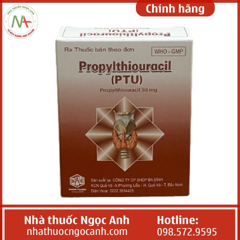 Propylthiouracil là thuốc gì, giá bao nhiêu, mua ở đâu?