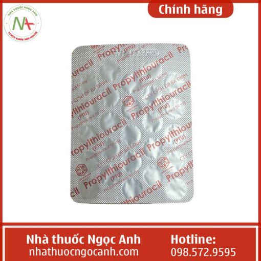Thuốc Propylthiouracil (PTU) 50mg là thuốc gì, giá bao nhiêu, mua ở đâu