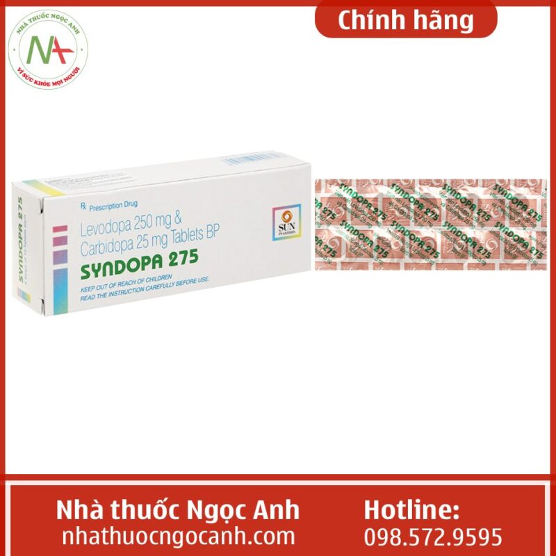 Thuốc Syndopa 275: Công dụng, liều dùng, mua ở đâu, giá bao nhiêu