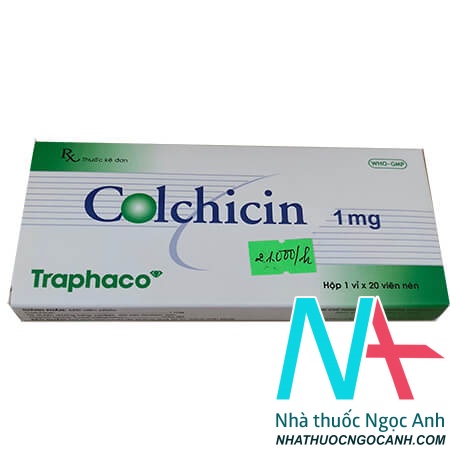 Thuốc Colchicin: Công dụng, liều dùng, lưu ý tác dụng phụ, giá bán