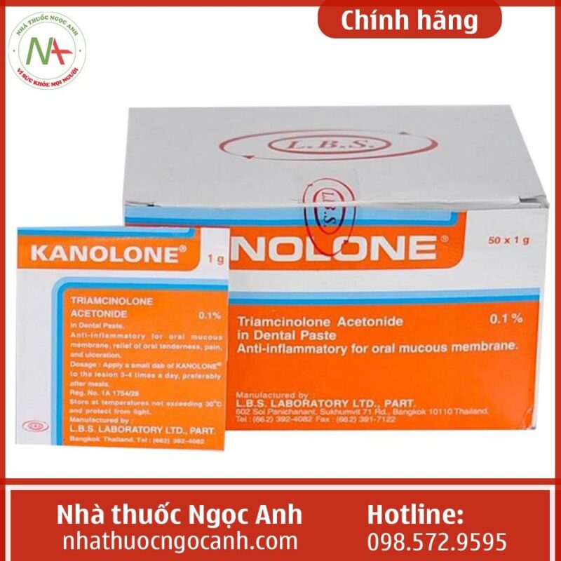 Thuốc Kanolone là thuốc gì, có tác dụng gì, giá bao nhiêu, mua ở đâu