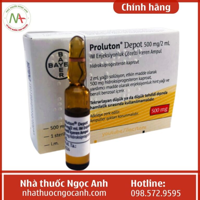 Thuốc Proluton Depot 500mg là thuốc gì, giá bao nhiêu, mua ở đâu