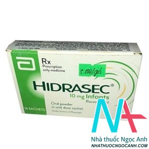 Thuốc Hidrasec 10mg Infants: Công dụng, liều dùng, tác dụng phụ, giá bán
