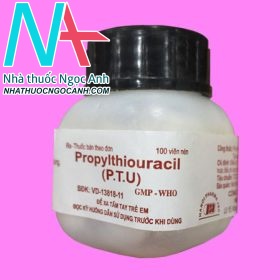 Thuốc Propylthiouracil: Công dụng, liều dùng, lưu ý tác dụng phụ, giá bán