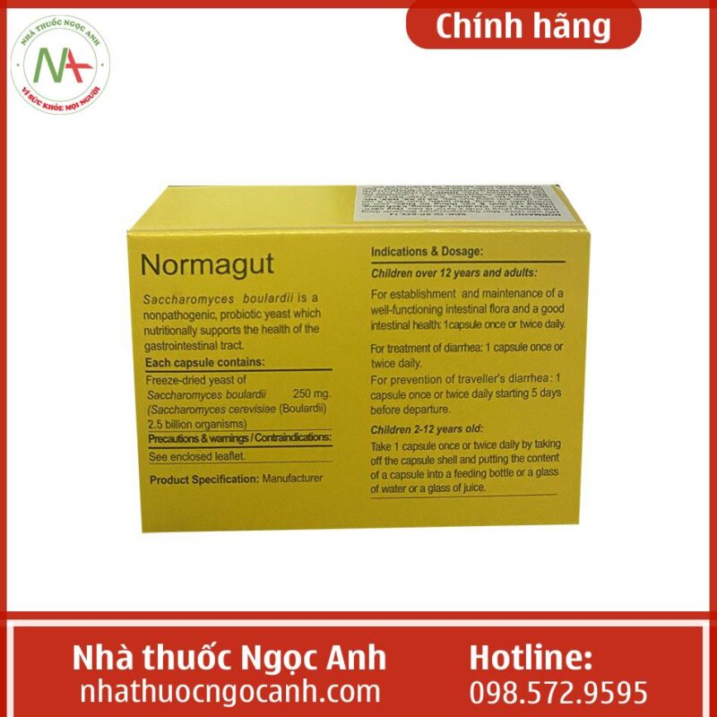 Thuốc Normagut uống trước hay sau ăn, giá bao nhiêu, mua ở đâu