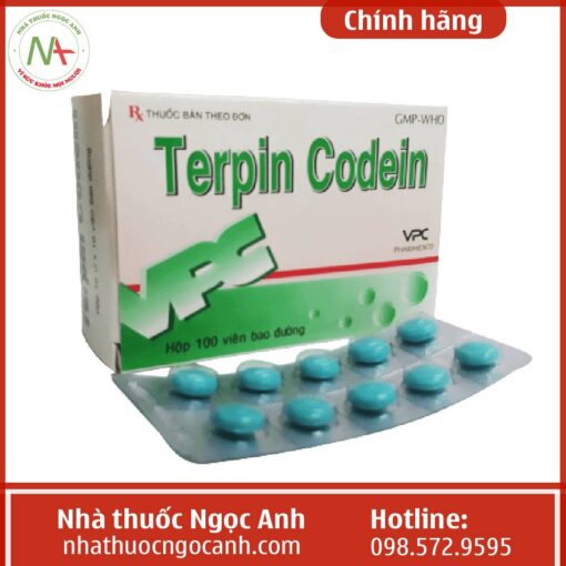 Thuốc Terpin Codein VPC là thuốc gì? mua ở đâu, giá bao nhiêu?
