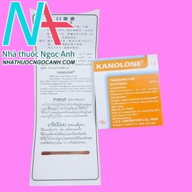 Thuốc Kanolone: Công dụng, liều dùng, lưu ý tác dụng phụ, giá bán