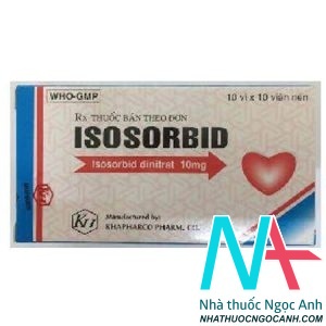 Thuốc Isosorbid: Công dụng, liều dùng, lưu ý tác dụng phụ, giá bán