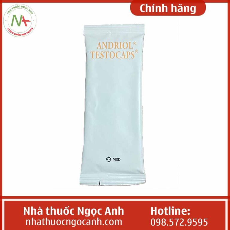 Thuốc Andriol testocaps 40mg giá bao nhiêu, mua ở đâu TPHCM?