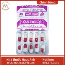 Thuốc Akasoli Ultra Albumin có tác dụng gì, giá bao nhiêu, mua ở đâu?