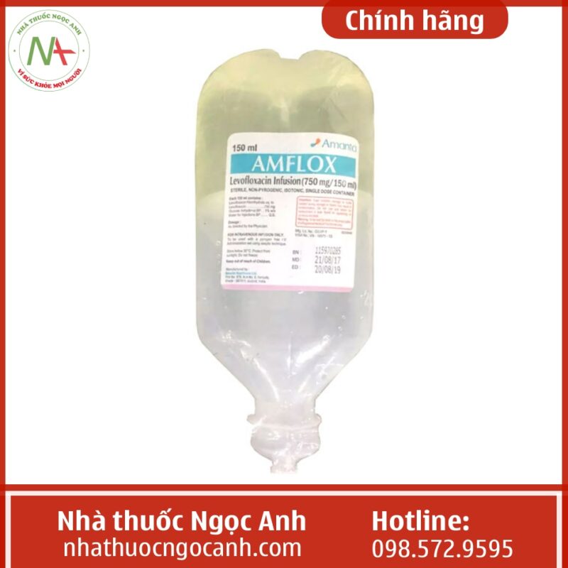 Thuốc Amflox 750mg/150m là thuốc gì, giá bao nhiêu, mua ở đâu?