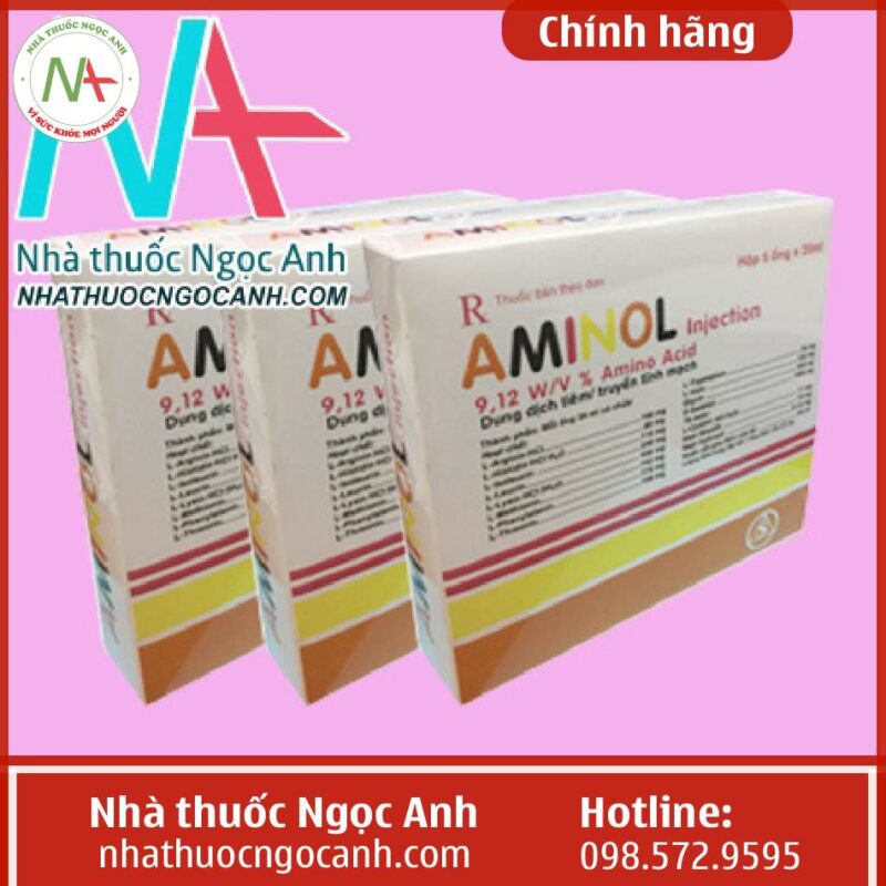 Thuốc Aminol Injection: Công dụng, mua ở đâu, giá bao nhiêu?