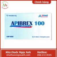 Thuốc Apibrex 100 là thuốc gì, có tác dụng gì, mua ở đâu, giá bao nhiêu?