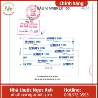 Thuốc Apibrex 100 là thuốc gì, có tác dụng gì, mua ở đâu, giá bao nhiêu?