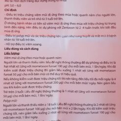 Thuốc hỗn dịch xịt mũi Zentason có tác dụng gì, giá bao nhiêu, mua ở đâu?