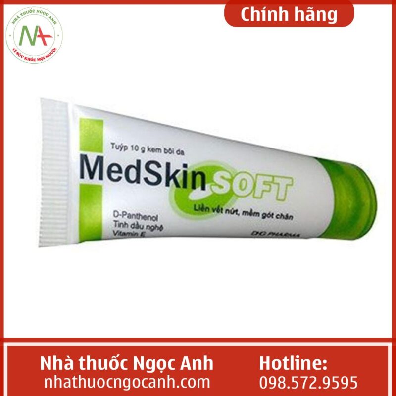 Thuốc Medskin Soft 10g có tác dụng gì, mua ở đâu, giá bao nhiêu?