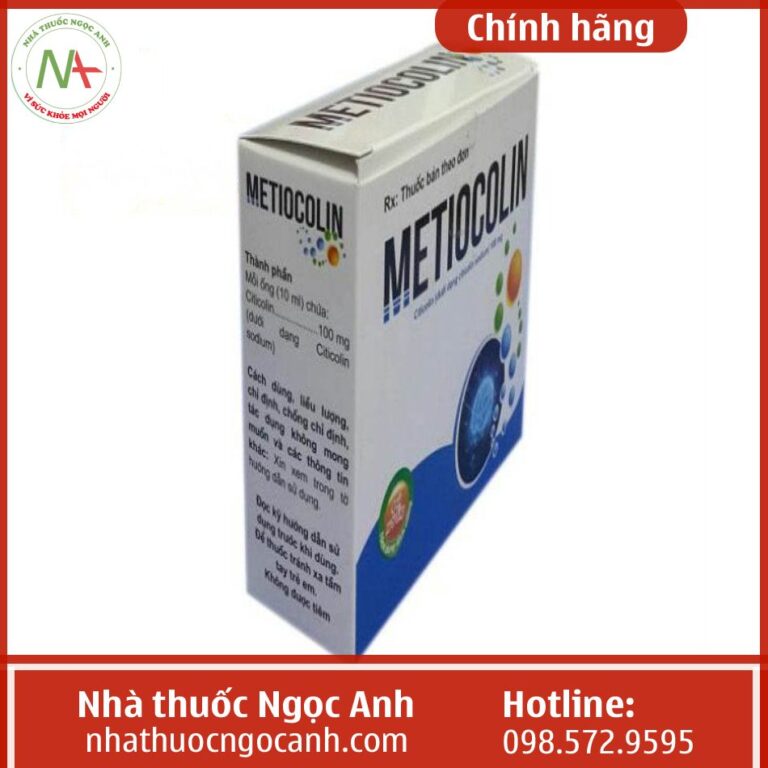 Thuốc Metiocolin 10ml có giá bao nhiêu? Mua ở đâu?