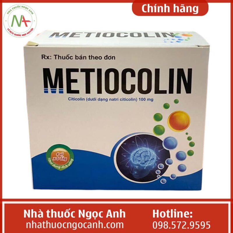 Thuốc Metiocolin 10ml là thuốc gì, uống lúc nào, giá bao nhiêu, mua ở đâu?