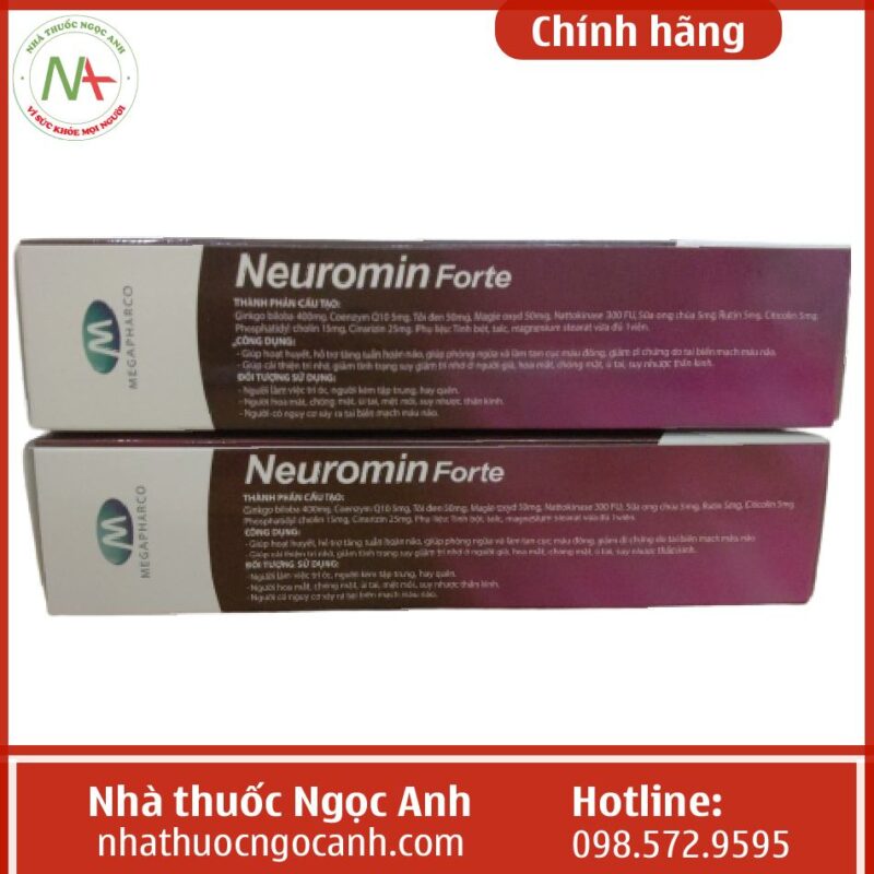 Neuromin Forte là thuốc gì, có tác dụng gì, giá bao nhiêu, mua ở đâu