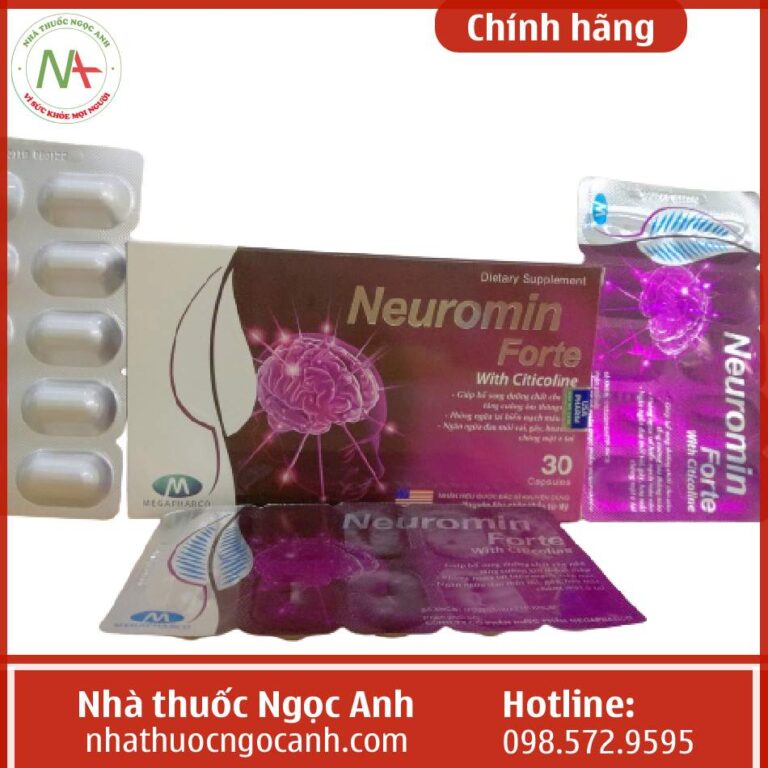 Neuromin Forte là thuốc gì, có tác dụng gì, giá bao nhiêu, mua ở đâu