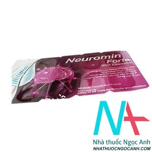Thuốc Neuromin Forte: Công dụng, liều dùng, lưu ý tác dụng phụ, giá bán