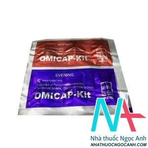 Thuốc Omicap Kit: Công dụng, liều dùng, lưu ý tác dụng phụ, giá bán