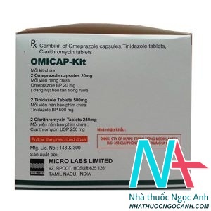 Thuốc Omicap Kit: Công dụng, liều dùng, lưu ý tác dụng phụ, giá bán