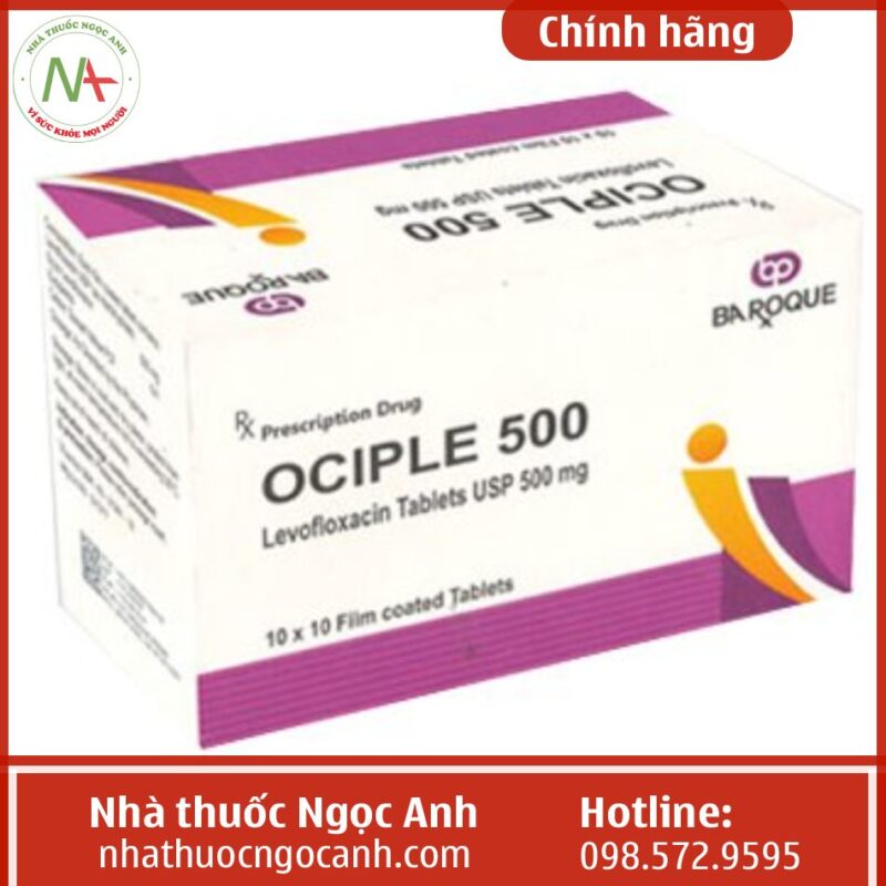 Thuốc Ociple 500 mg là thuốc gì, tác dụng gì, giá bao nhiêu, mua ở đâu?