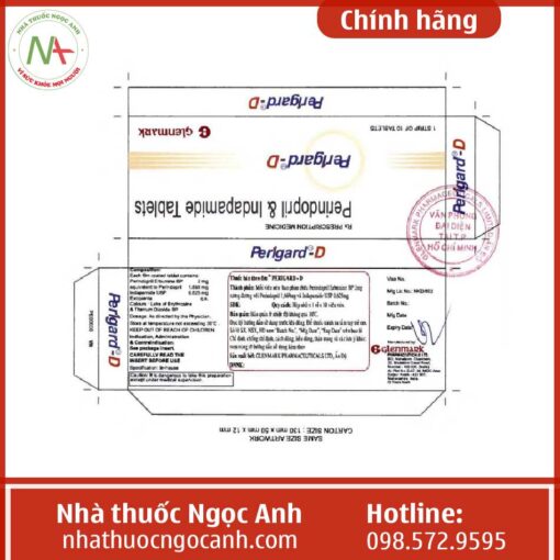 Thuốc Perigard-D là thuốc gì, có tác dụng gì, mua ở đâu, giá bao nhiêu?