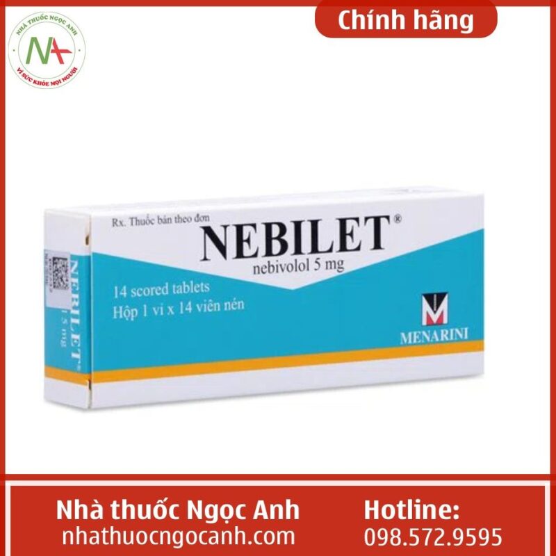 Thuốc Nebilet 5 mg Menarini là thuốc gì, giá bao nhiêu, mua ở đâu
