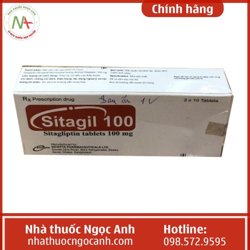 Thuốc Sitagil 100 mg là thuốc gì, tác dụng gì, mua ở đâu, giá bao nhiêu?