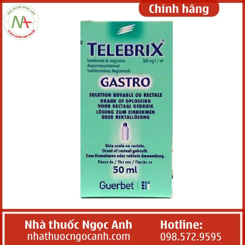 Telebrix Gastro 300mg l/ml là thuốc gì, giá bao nhiêu, mua ở đâu?