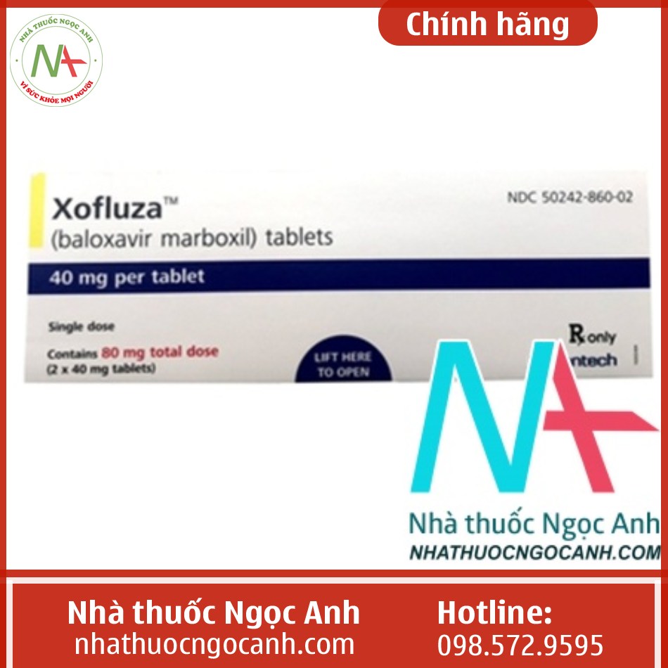 Thuốc Xofluza 40mg là thuốc gì? giá bao nhiêu? mua ở đâu?