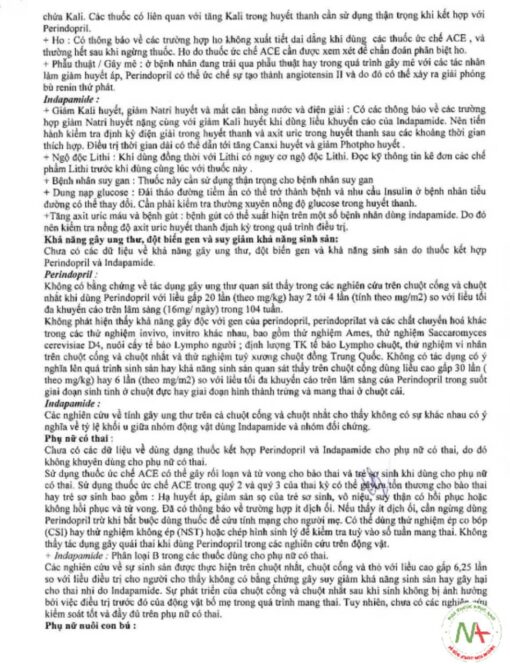 Thuốc Perigard-D có tác dụng gì, mua ở đâu, giá bao nhiêu?