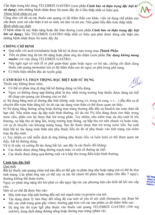 Telebrix Gastro 300mg l/ml là thuốc gì, giá bao nhiêu, mua ở đâu?