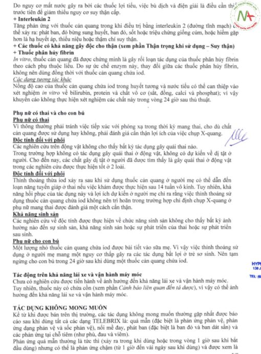 Telebrix Gastro 300mg l/ml là thuốc gì, giá bao nhiêu, mua ở đâu?