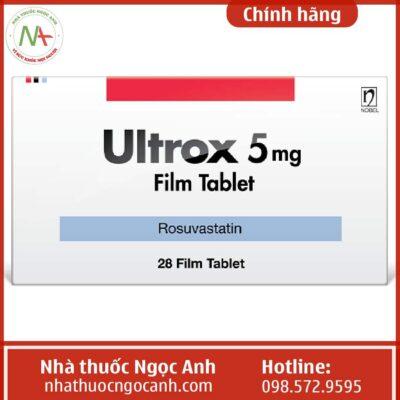Thuốc Ultrox 5mg là thuốc gì, có tác dụng gì, mua ở đâu, giá bao nhiêu?