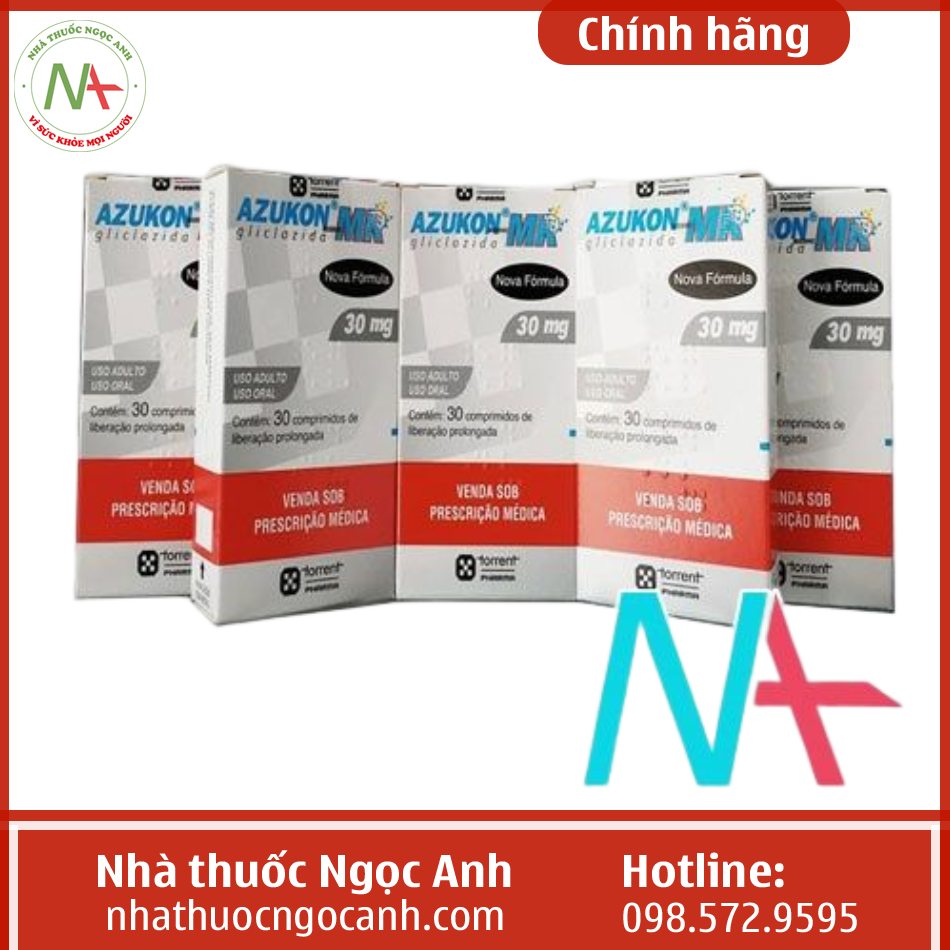 Thuốc Azukon MR 30mg: Công dụng, lưu ý, giá bán, mua ở đâu