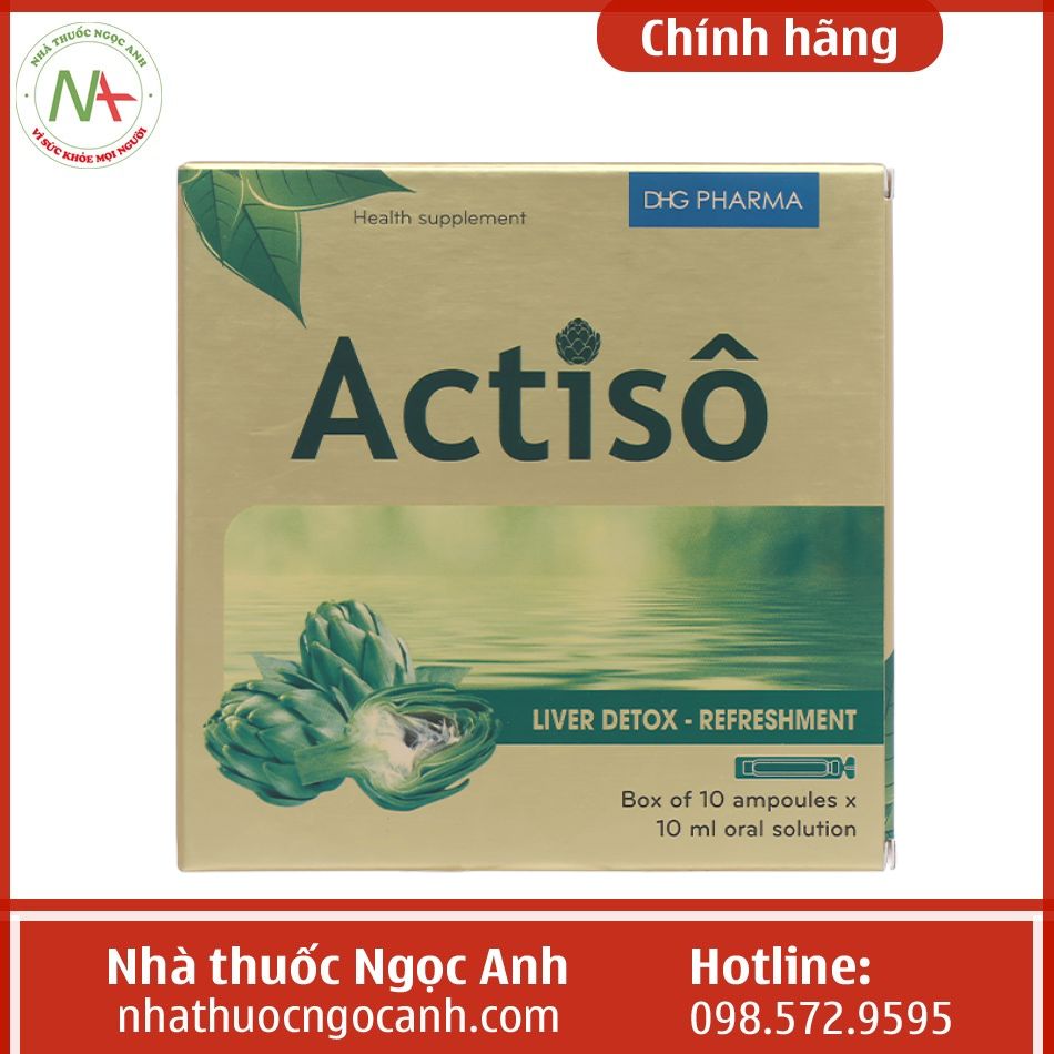 Actisô DHG Pharma là gì, tác dụng gì, giá bao nhiêu, mua ở đâu